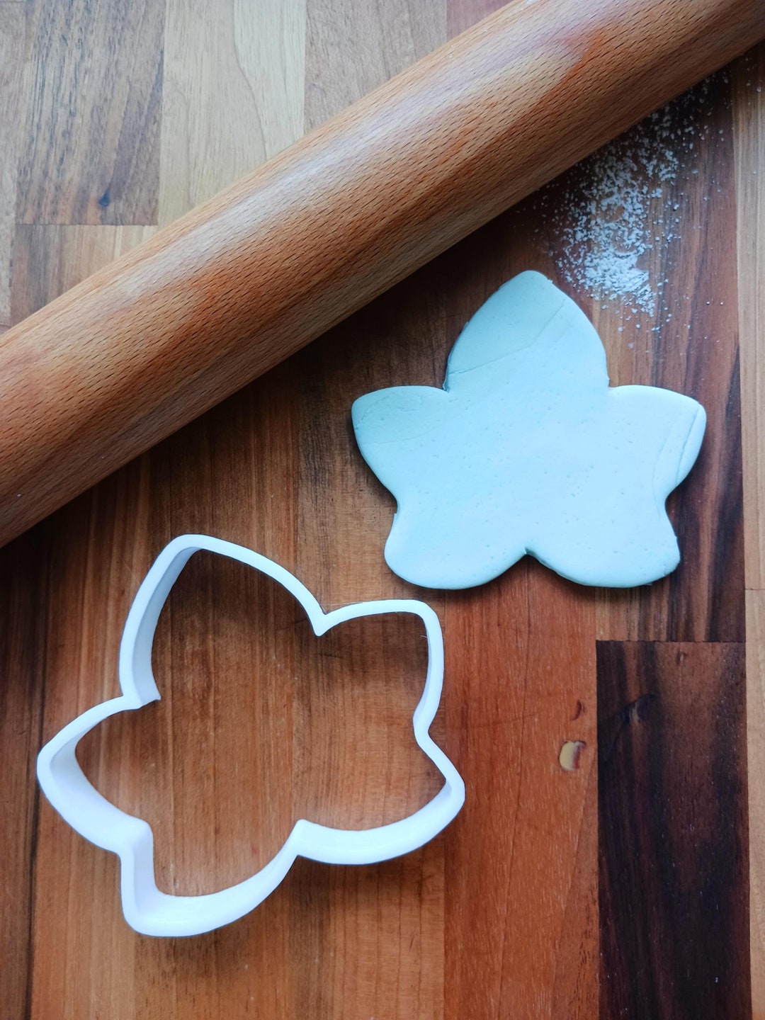 Maple Leaf Simple Cookie Cutter Biscuit Pastry Fondant Stencil Plant ...