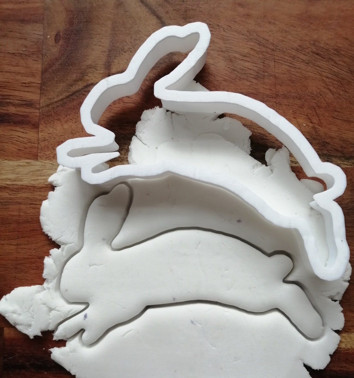 Leaping Rabbit Bunny Shape Cookie Cutter Biscuit Pastry - Etsy
