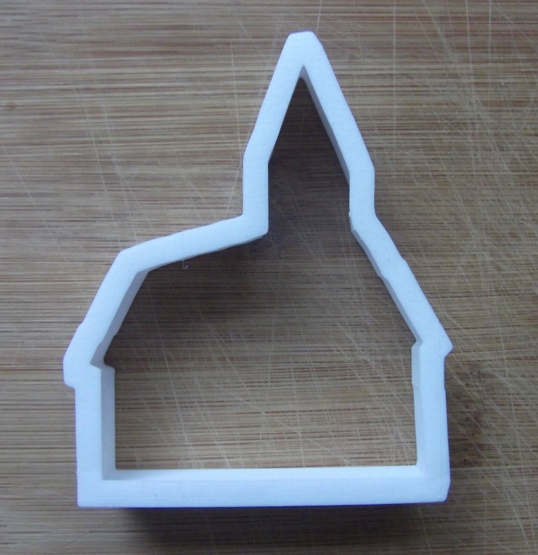 Church Temple Cookie Cutter Biscuit Pastry Fondant Stencil Silhouette ...