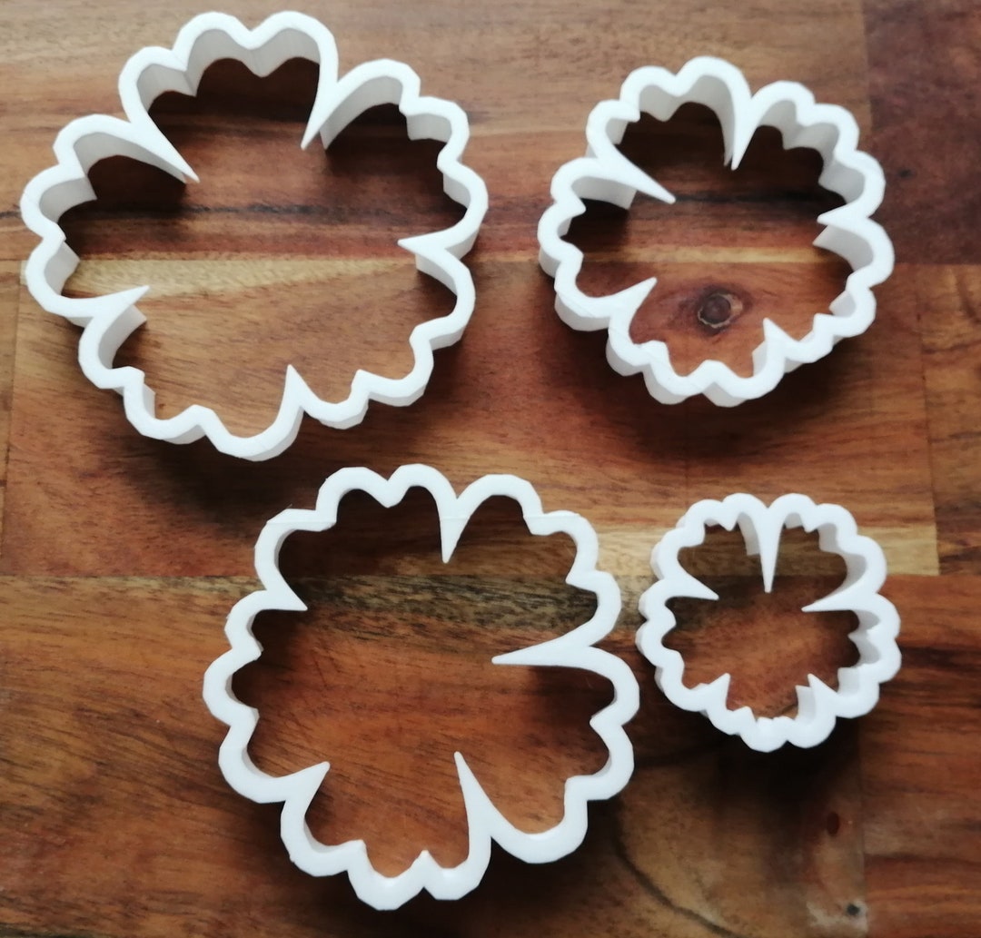 Hibiscus Flower Cookie Cutter Biscuit Pastry Fondant Stencil 4 - Etsy