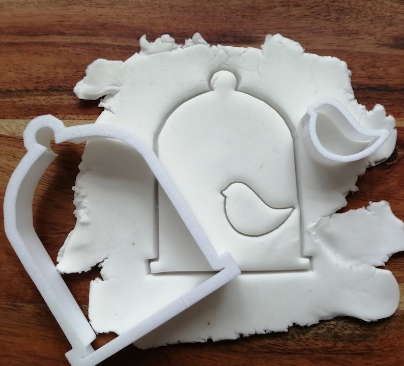 Birdcage Birds Shape Cookie Cutter Biscuit Pastry Fondant | Etsy