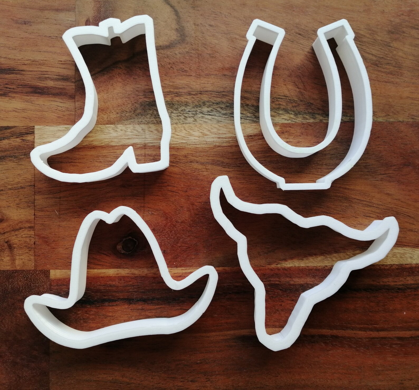 Cowboy Collection Cookie Cutter Biscuit Pastry Fondant Stencil - Etsy UK