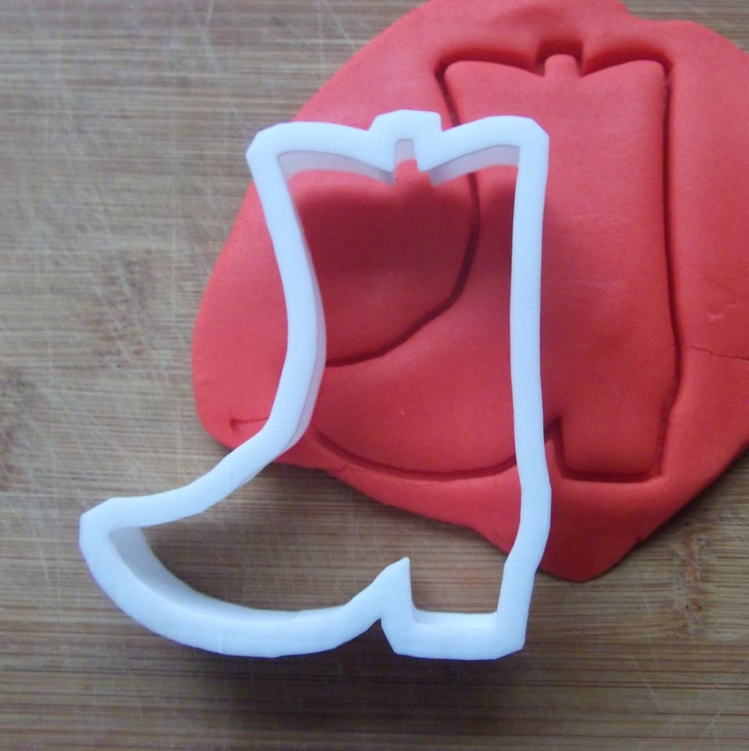 Boot Cowboy Boot Cookie Cutter Biscuit Pastry Fondant Stencil FS004 - Etsy