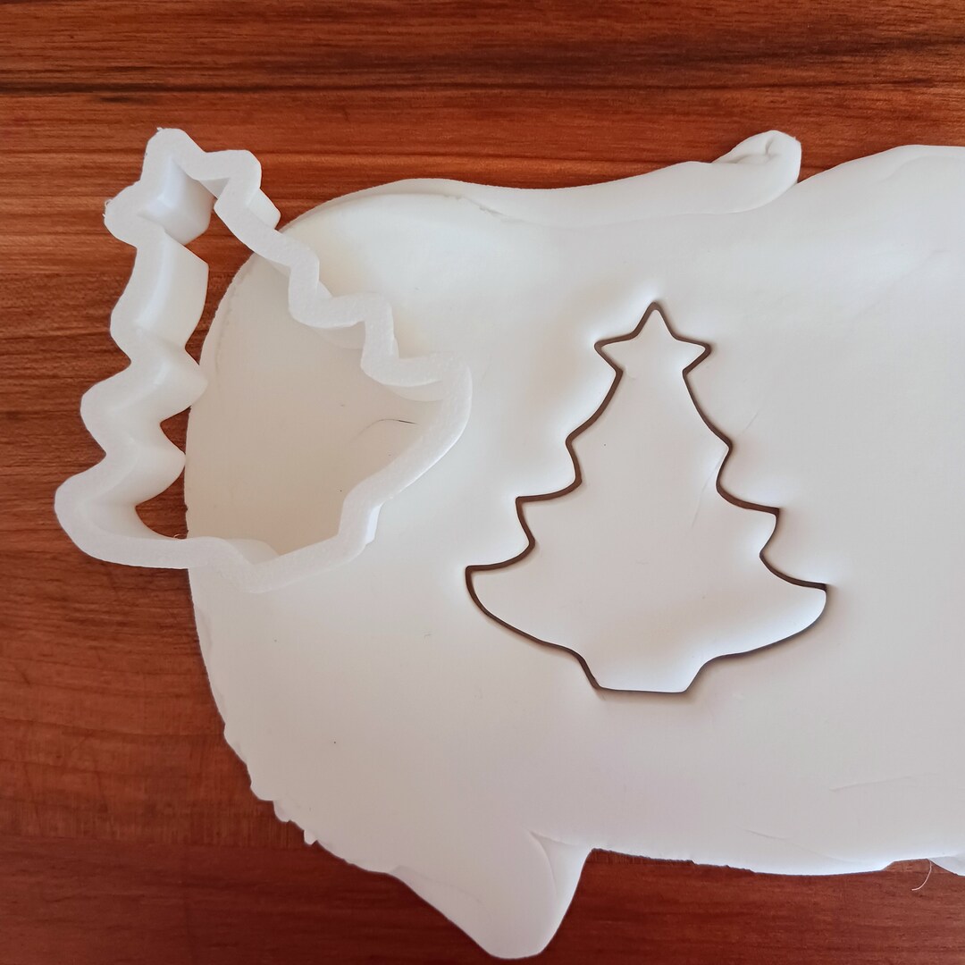 Christmas Star Tree Cookie Cutter Biscuit Dough Pastry Fondant - Etsy