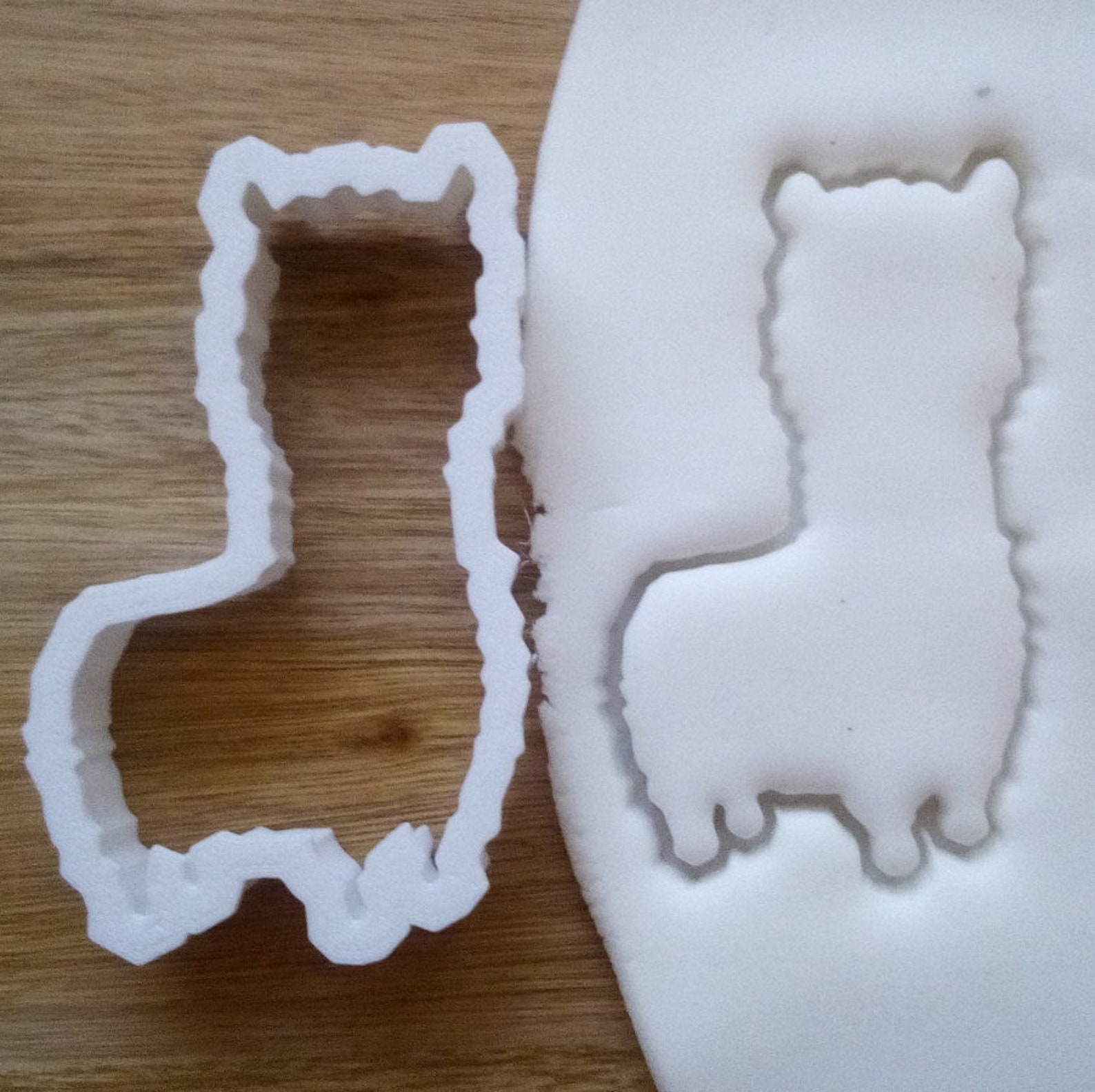 Llama Alpaca Shape Cookie Cutter Biscuit Pastry Fondant | Etsy
