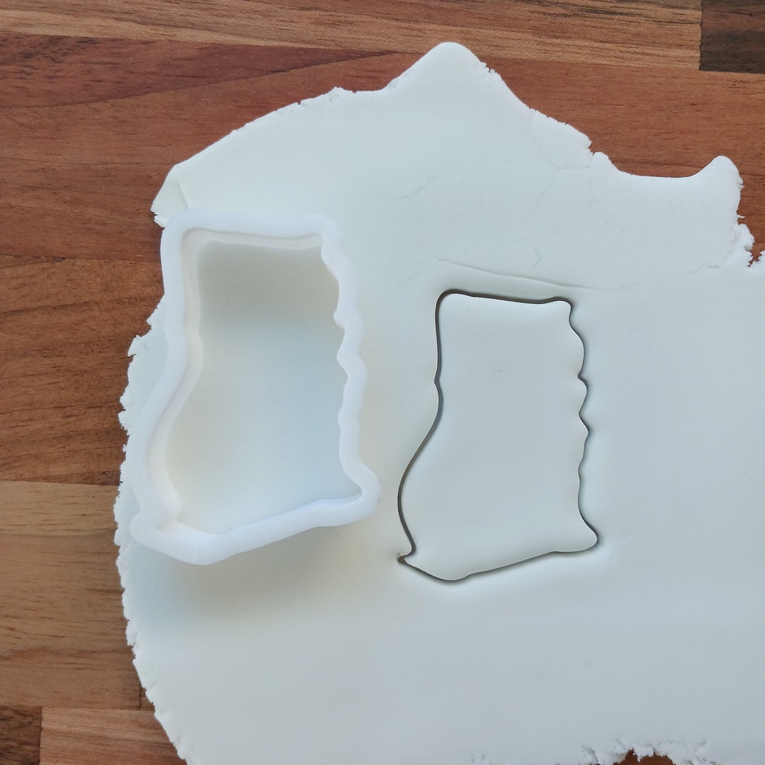 Ghana Cookie Cutter Biscuit Pastry Fondant Dough Stencil Country ...