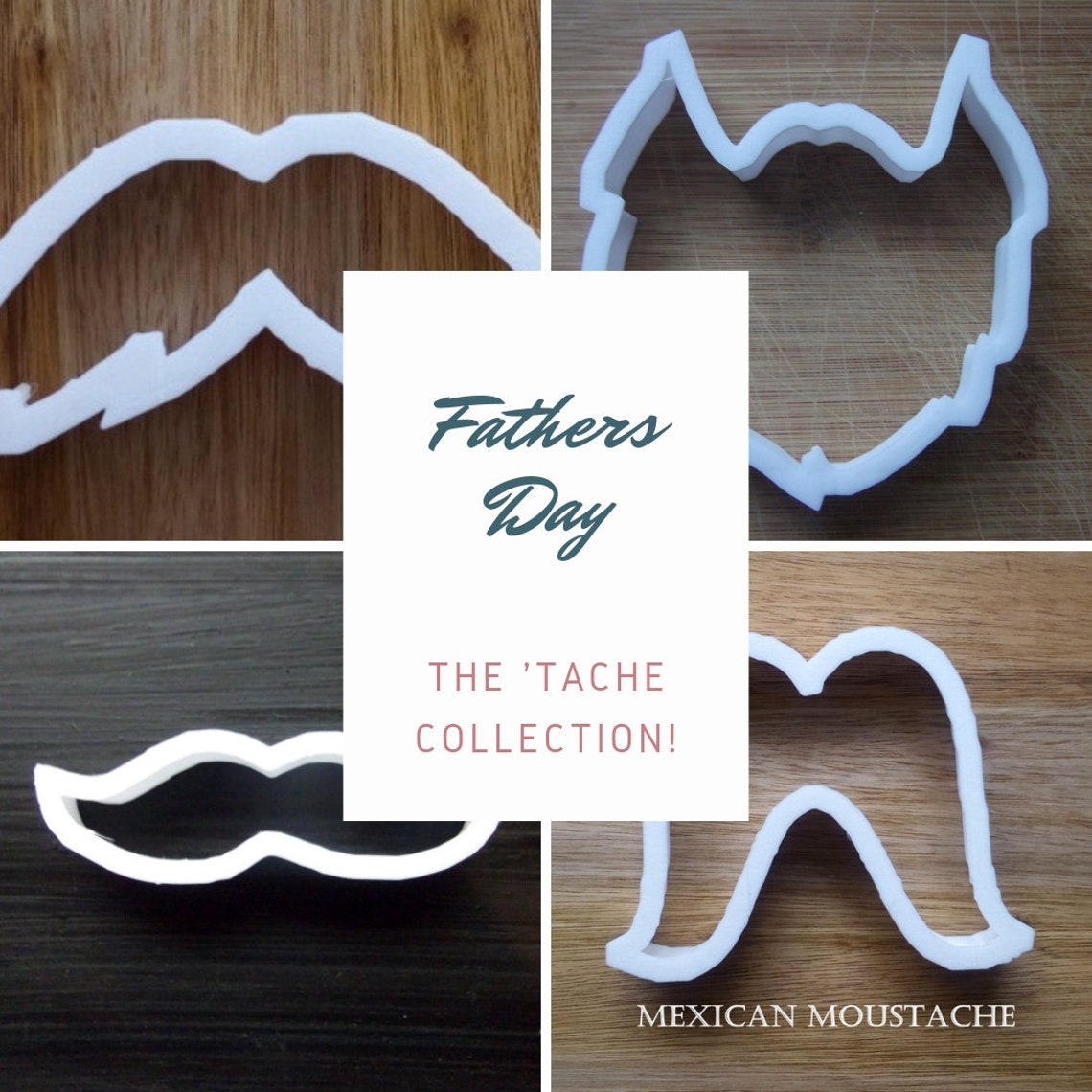 Beard/moustache Shape Cookie Cutters Biscuit Pastry Fondant - Etsy