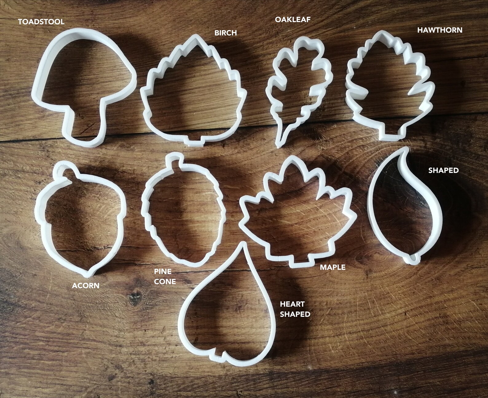 Autumn Leaf Oak Leaf Cookie Cutter Biscuit Pastry Fondant | Etsy UK