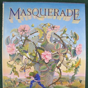 Masquerade // 1981 Hardback W Jacket // Kit Williams // Children's ...