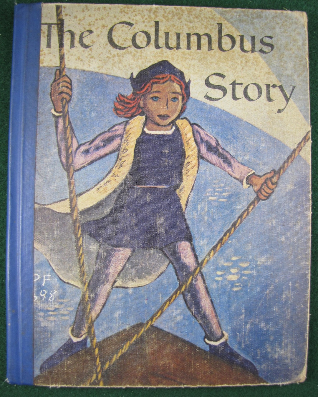 The Columbus Story // 1955 Hardback // Children's Picture Book ...