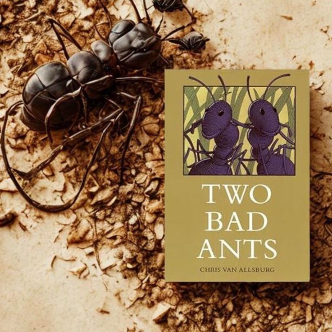 Two Bad Ants, Chris Van Allsburg, Inscribed 1st Ed Hardback, 1988 - Etsy