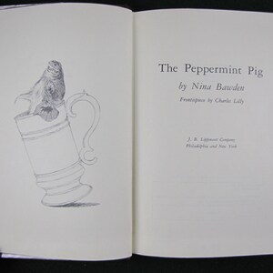 The Peppermint Pig // 1975 Hardback W Jacket,1st Ed // Young Reader ...