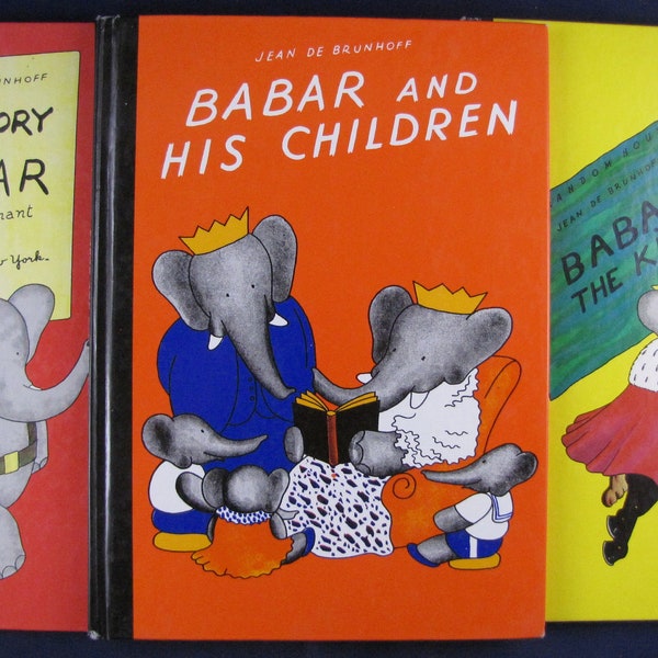 The Story of Babar - Etsy