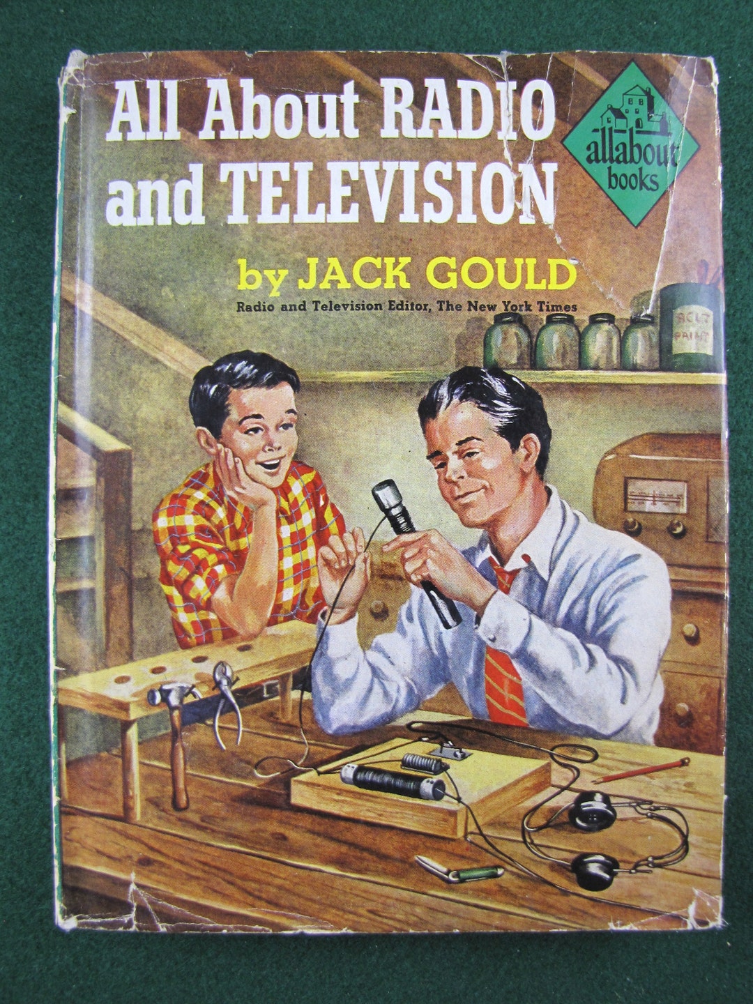 All About Radio and Television // 1953 Hardback W Jacket, 1st Ed ...