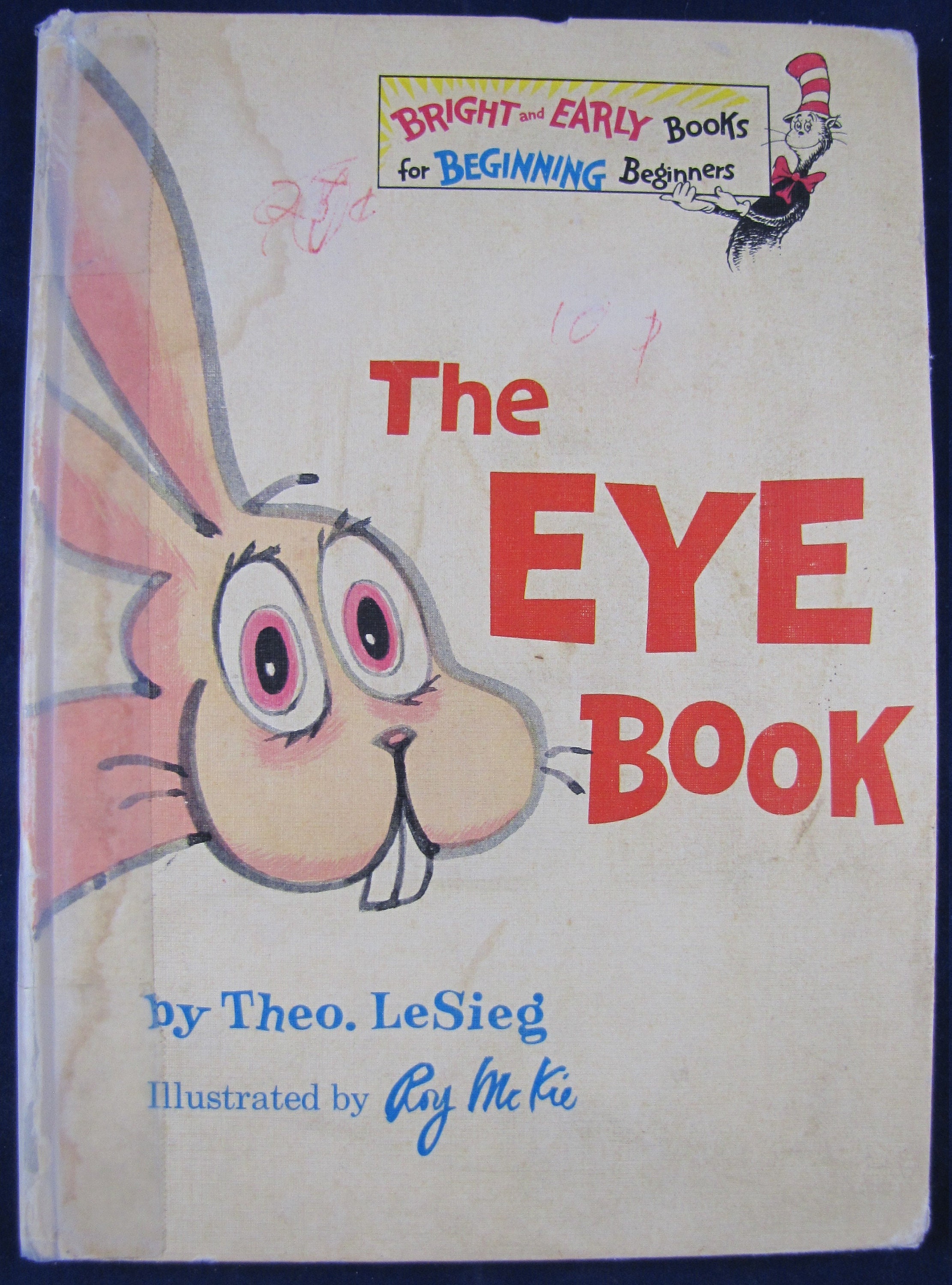 The Eye Book // 1968 Hardback // Dr Seuss bright & Early - Etsy