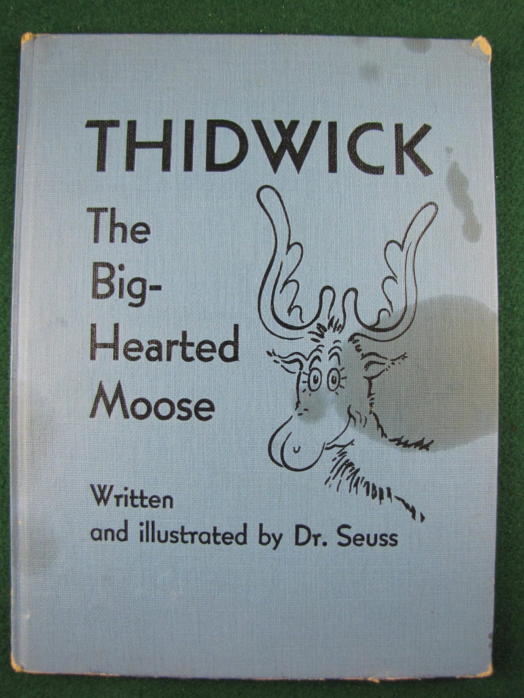 Thidwick the Big-hearted Moose, Dr. Seuss, 1948 Hardback Book - Etsy