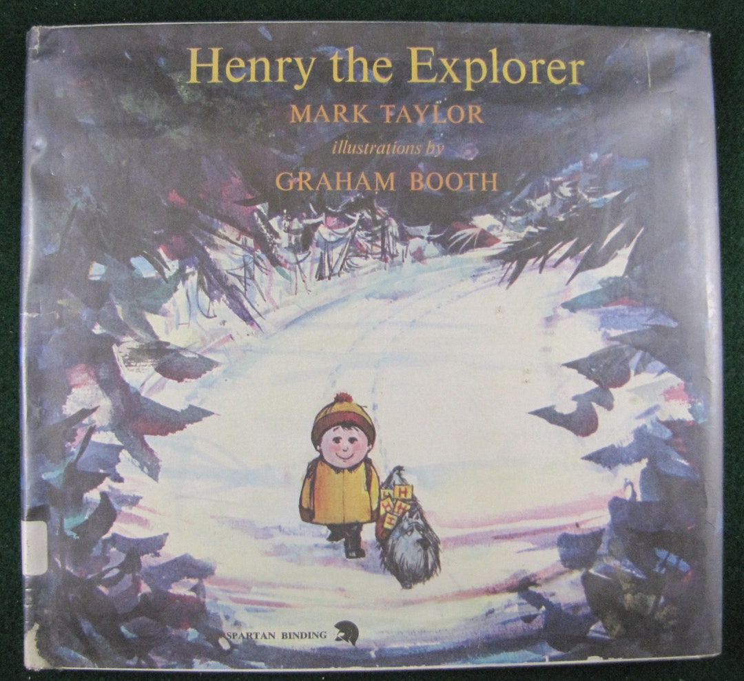 Henry the Explorer // 1966 Hardback W Jacket // Children's Picture Book ...