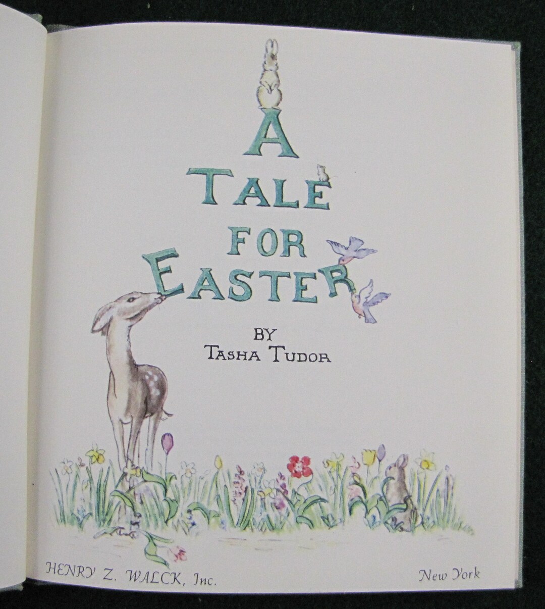 A Tale for Easter // 1969 Hardback // Tasha Tudor // Children's Holiday ...