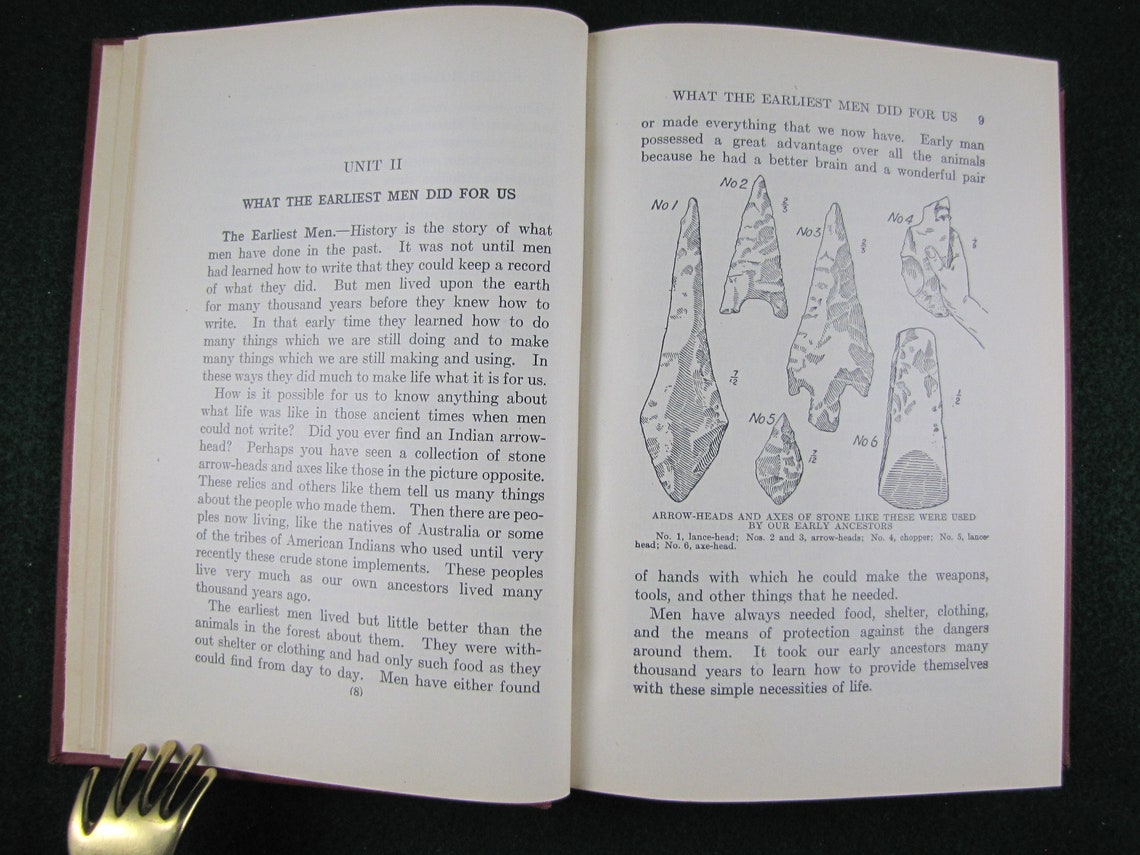 1934 "our Beginnings in Europe and America" History Hardback - Etsy