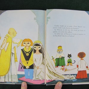 Le Chat Botte // 1961 Hardback W Jacket // French Version of Puss in ...