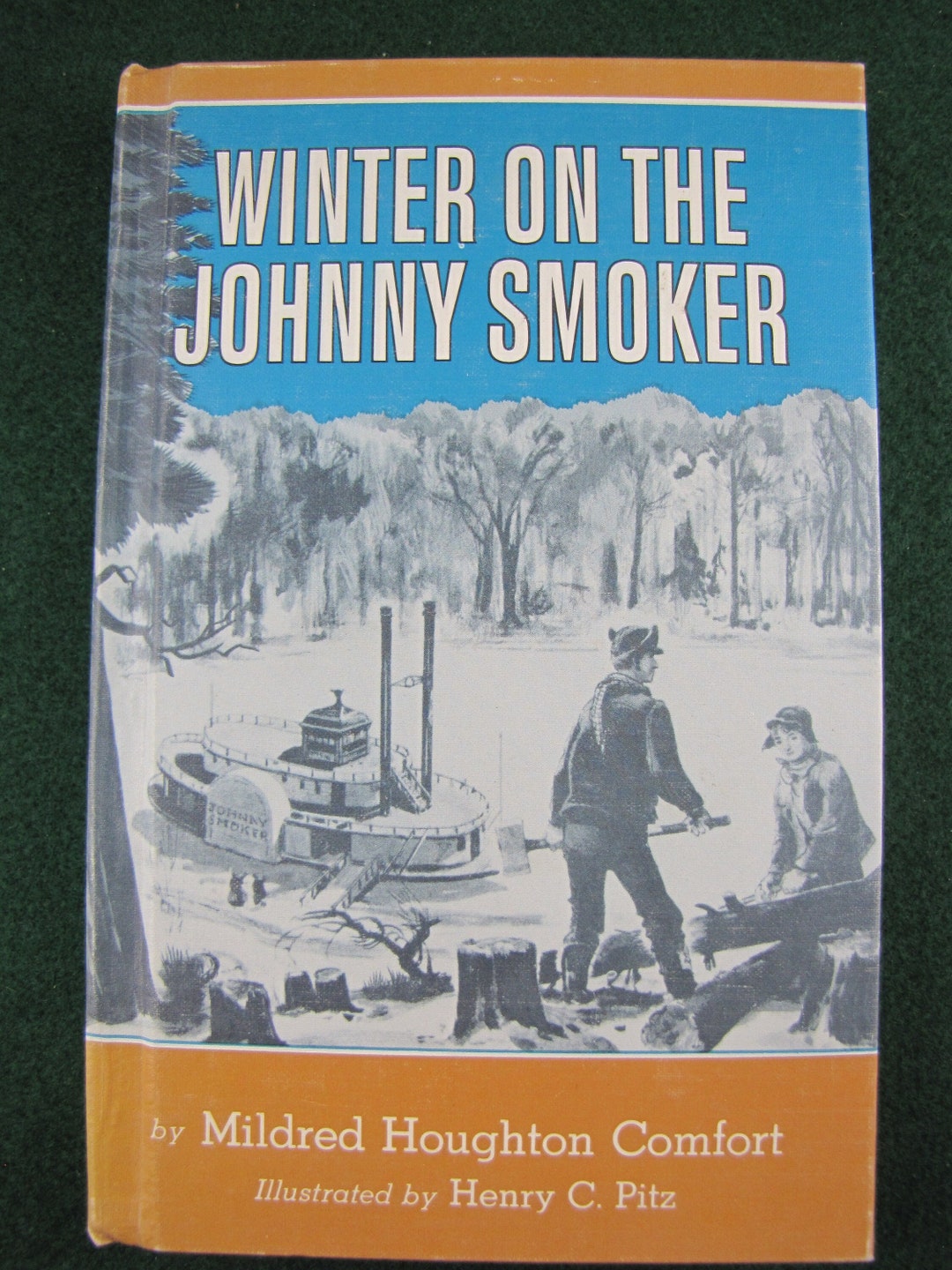 Winter on the Johnny Smoker// 1968 Hardback // Young Reader Chapter ...
