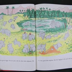 The Story of Babar: the Little Elephant // 1961 Hardback // Children's ...