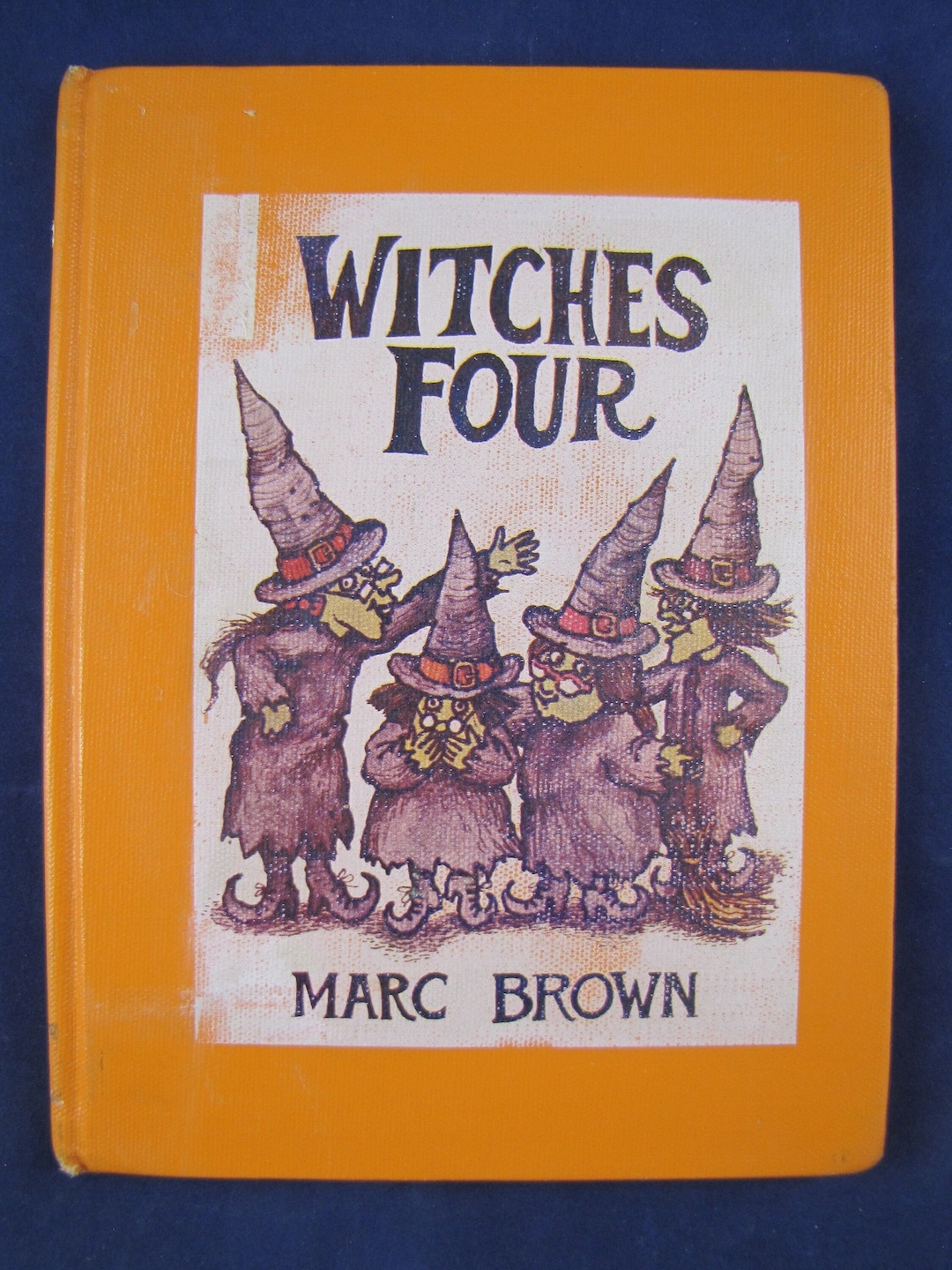 Witches Four // 1980 Hardback, AUTHOR SIGNED // Children's Picture Book ...