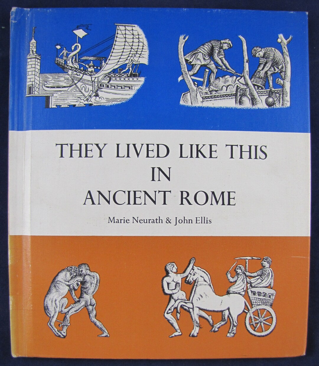 They Lived Like This in Ancient Rome // 1968 Hardback // Children's ...