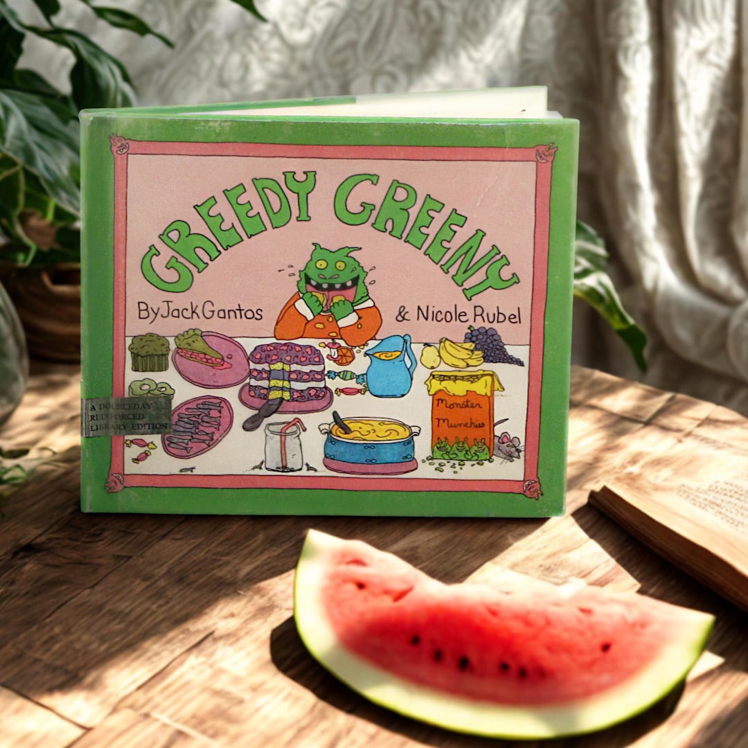 Greedy Greeny, Jack Gantos 1979 Hardback Children's Book - Etsy