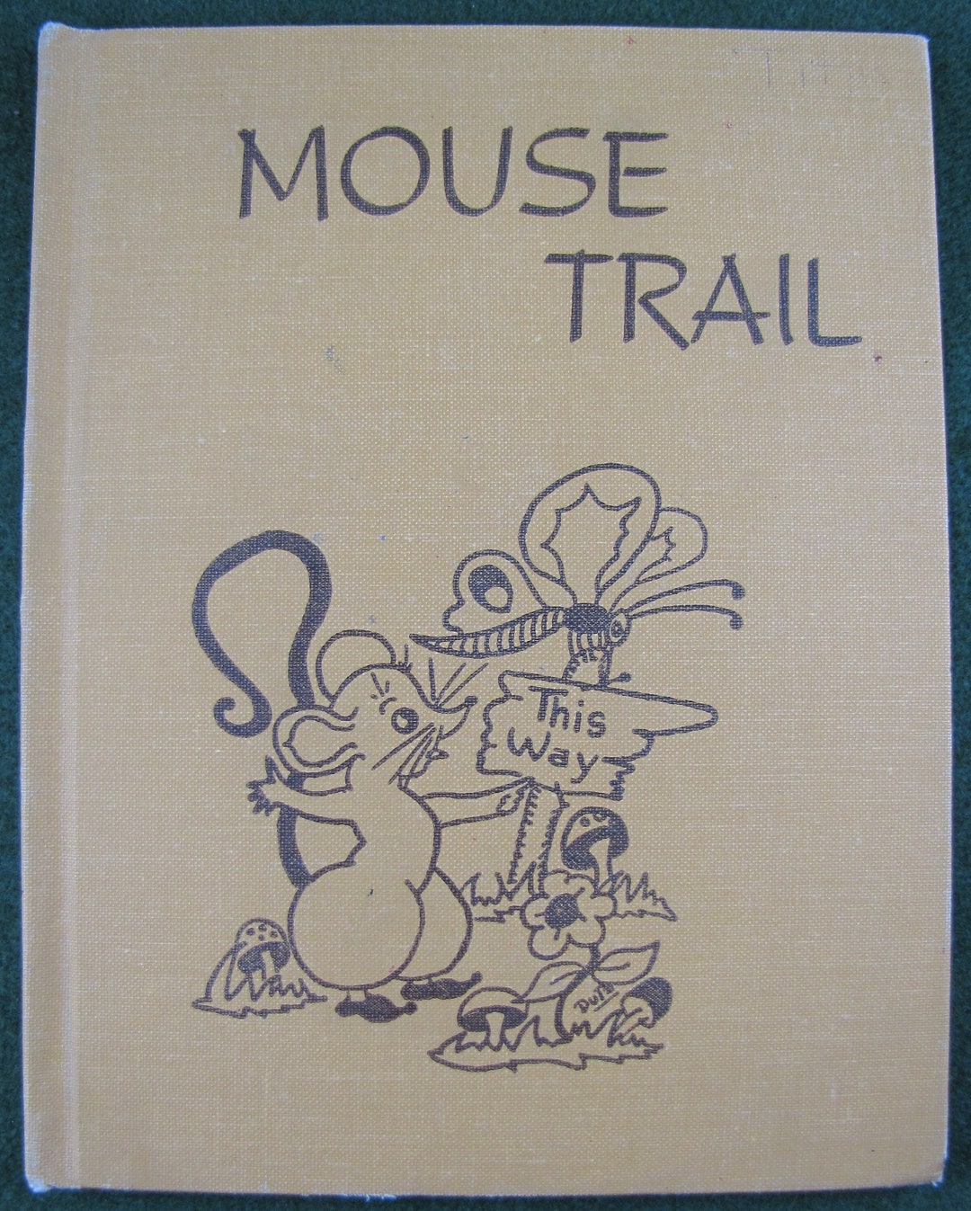 Mouse Trail // 1965 Hardback, 1st Ed // Children's Picture Story Book ...