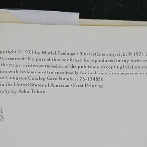 Moja Means One // 1971 Hardback W Jacket First Edition // Swahili ...