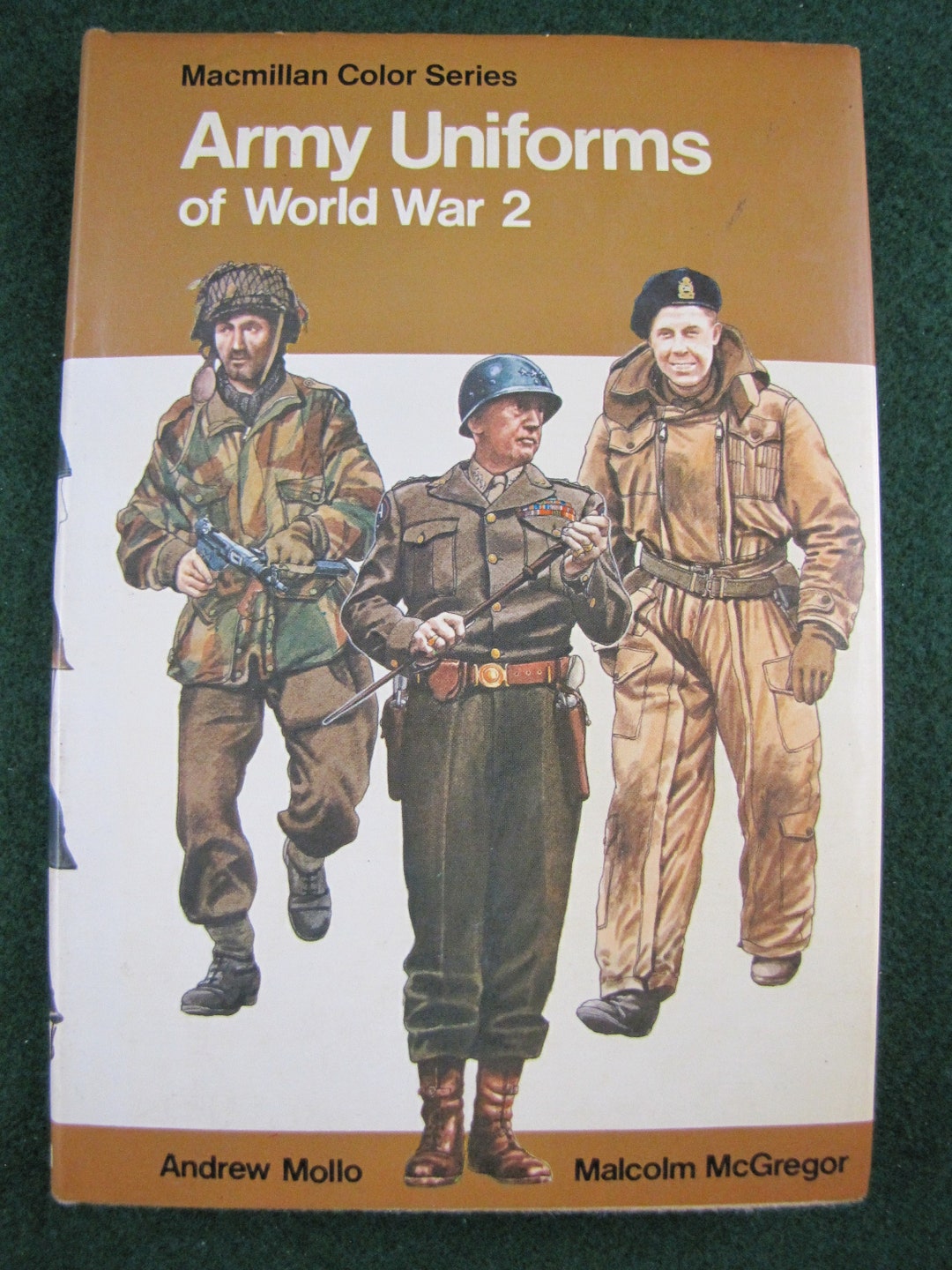 Army Uniforms of World War 2 // 1977 Hardback W Jacket // Great ...