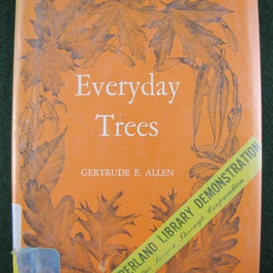 Everyday Trees // SCARCE TITLE 1968 Hardback W Jacket/cover // Gertrude ...