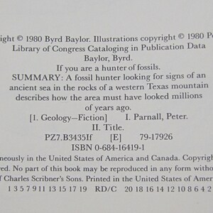 If You Are a Hunter of Fossils // 1980 Hardback // Children's Picture ...