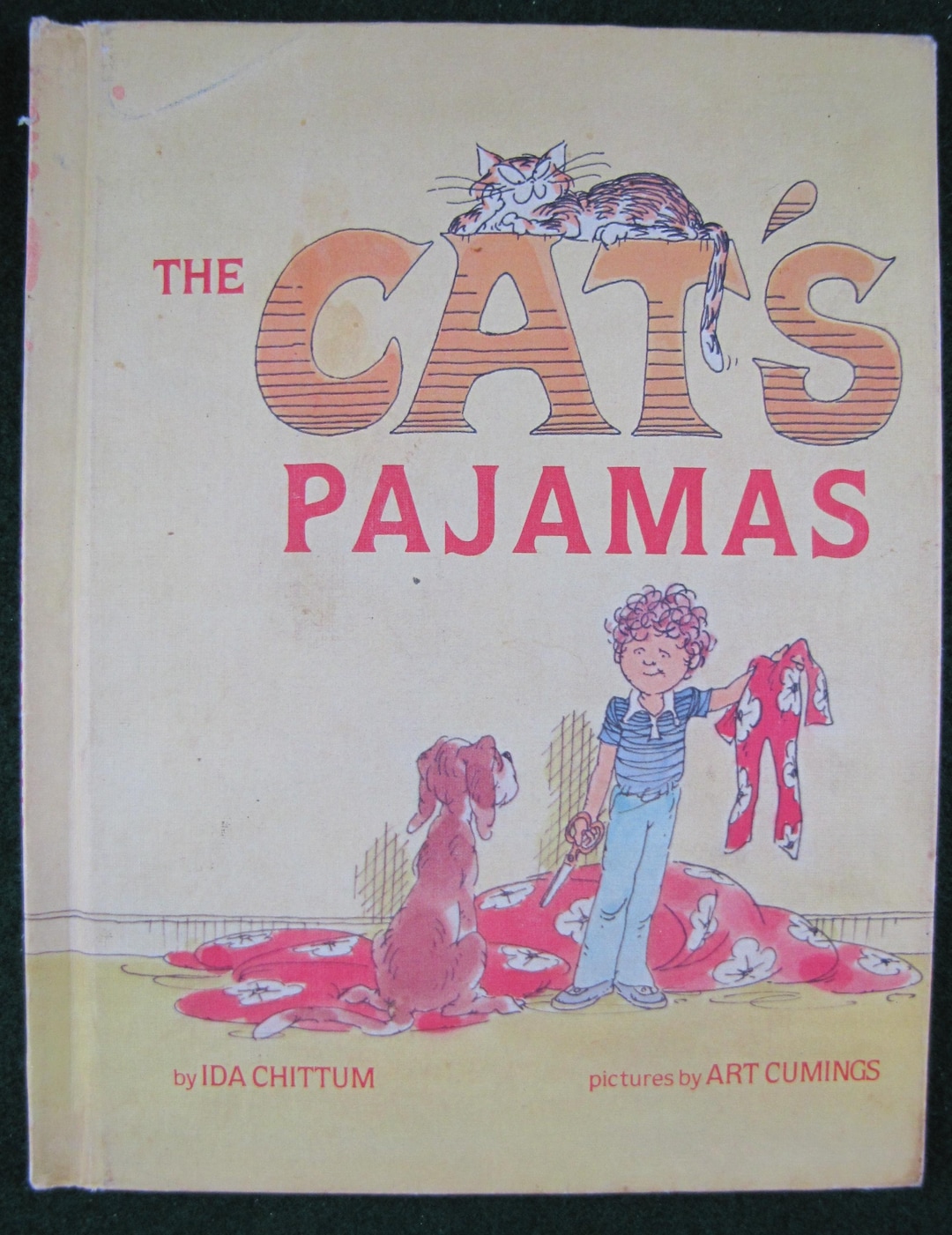 The Cat's Pajamas // 1980 Hardback, 1st Ed // Children's Picture Book ...