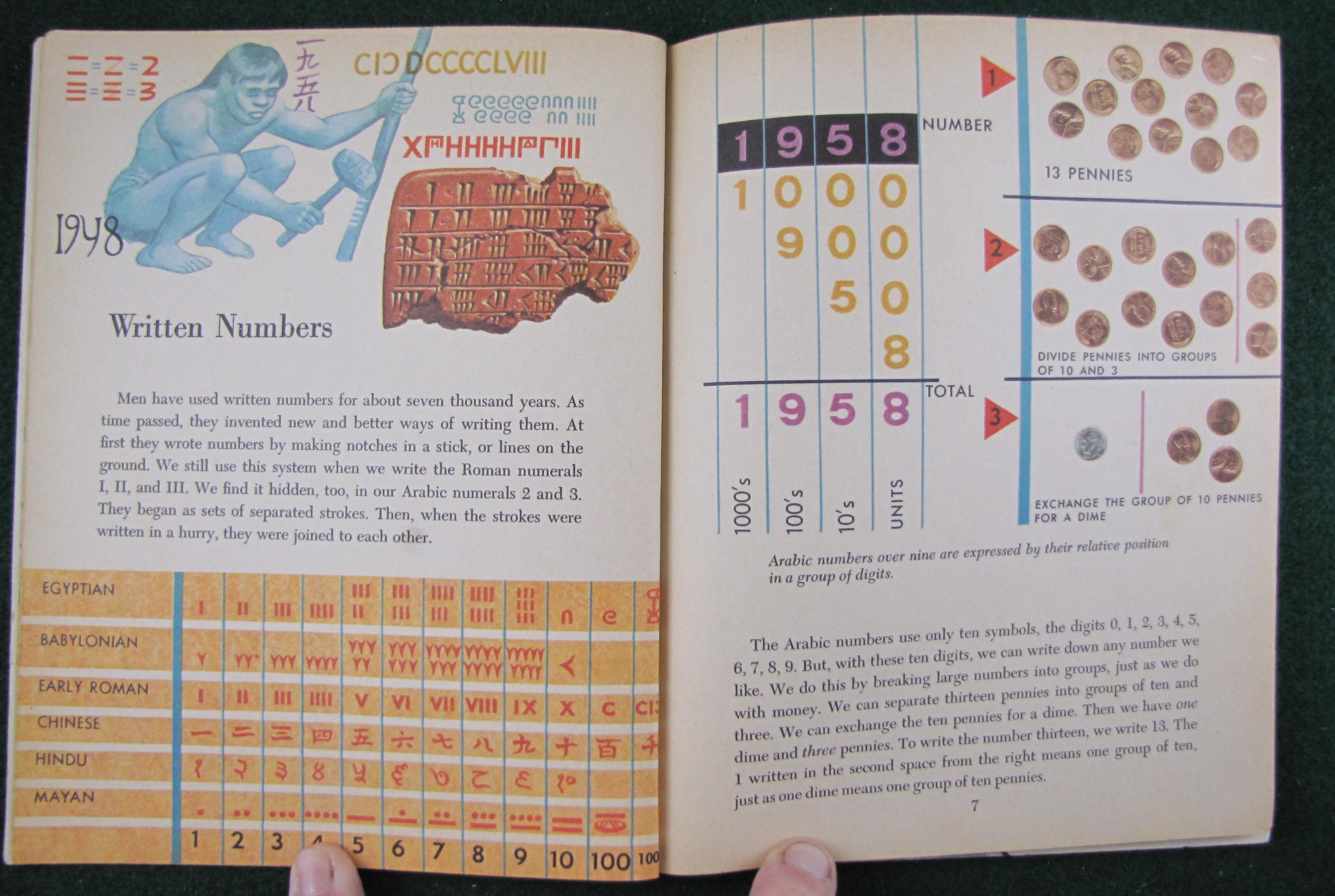 Mathematics, the Story of Numbers, Children's Book, 1958 Hardback ...