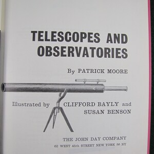 Telescopes and Observatories // 1962 Hardback // Finding About About ...