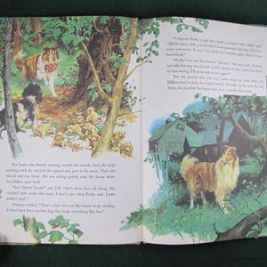 Lassie Fnds a Way // GREAT CONDITION 1957 Hardback // Picture Book ...