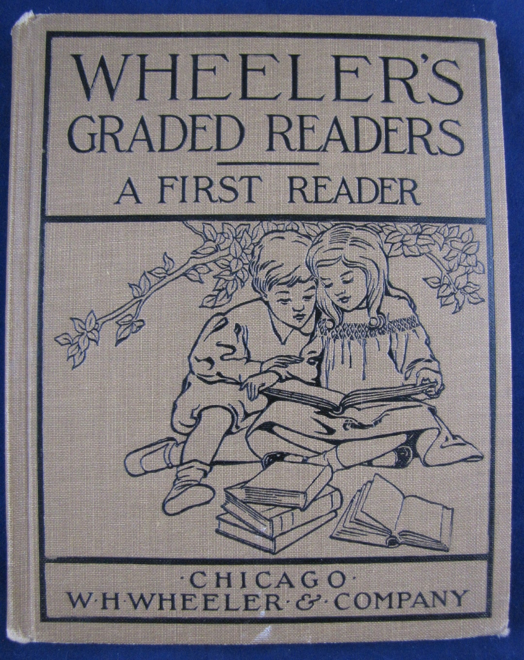 Wheeler's Graded Readers: a First Reader // 1901 Hardback, Excellent ...