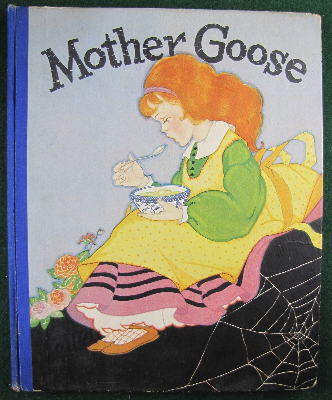 Mother Goose, Her Best-known Rhymes // 1933 Hardback // Fern Bisel Peat ...