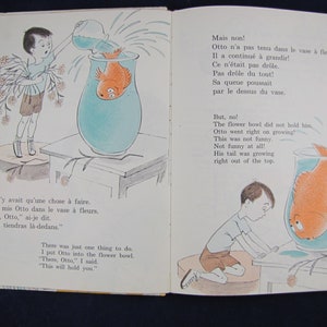 A Fish Out of Water in English and French // 1967 Hardback // Children ...