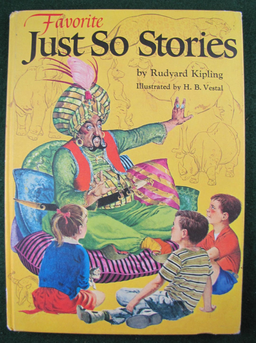 Favorite Just so Stories // 1976 Harback // Children's Picture Book ...