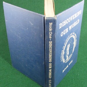 Discovering Our World, Science Textbook, Middle Grades, 1937 Hardback ...