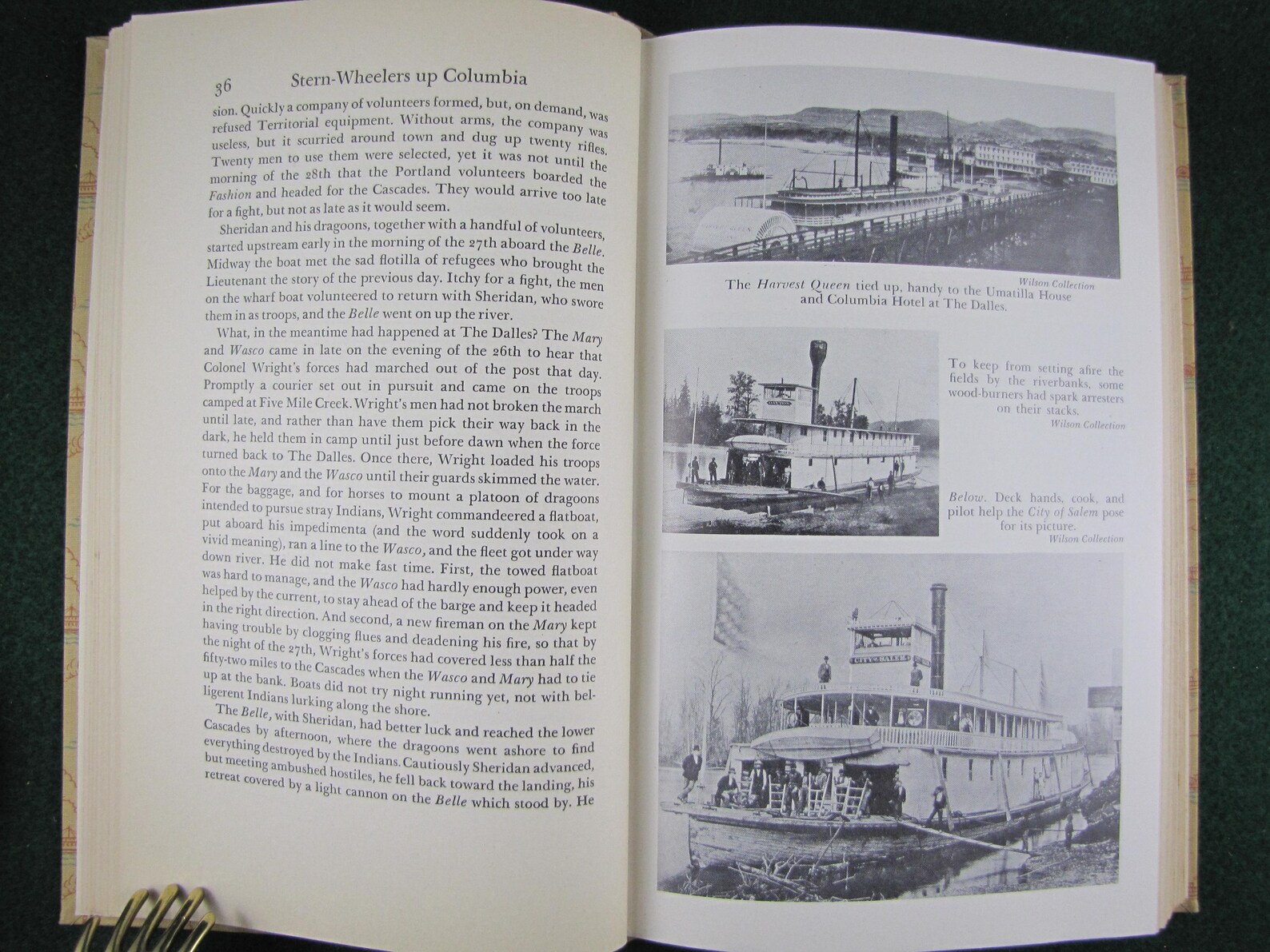 Stern-wheelers up Columbia // 1959 Hardback // Young Reader Chapter ...