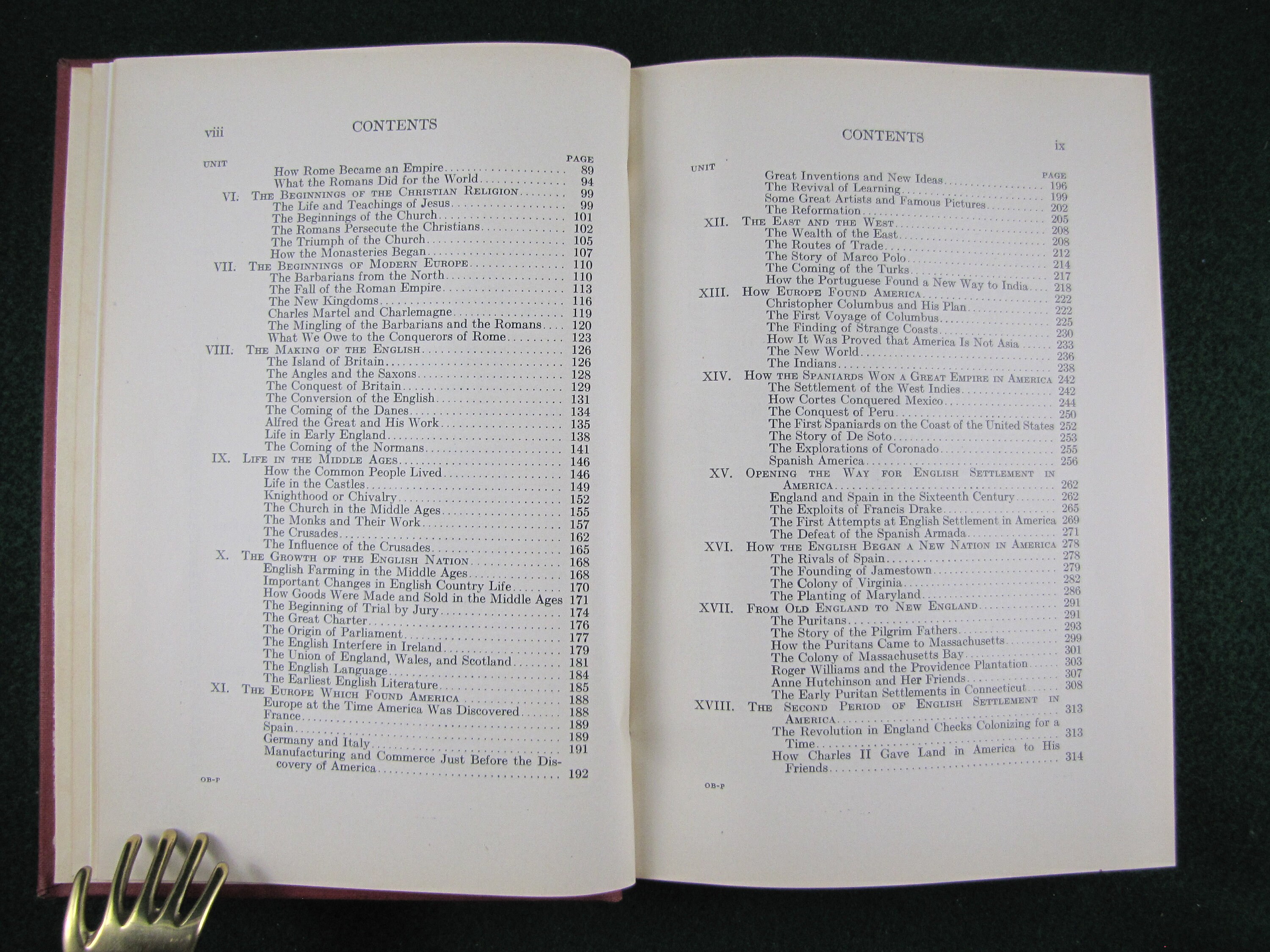 Our Beginnings in Europe and America, History Hardback, 1934 - Etsy