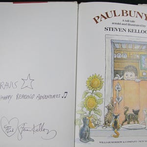 Paul Bunyan // 1986 Hardback W Jacket - AUTHOR INSCRIBED // Children's ...