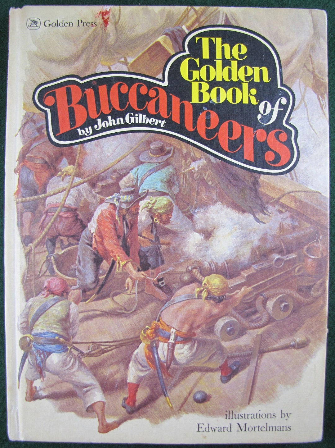The Golden Book of Buccaneers, 1975 Hardback, Pirate History - Etsy