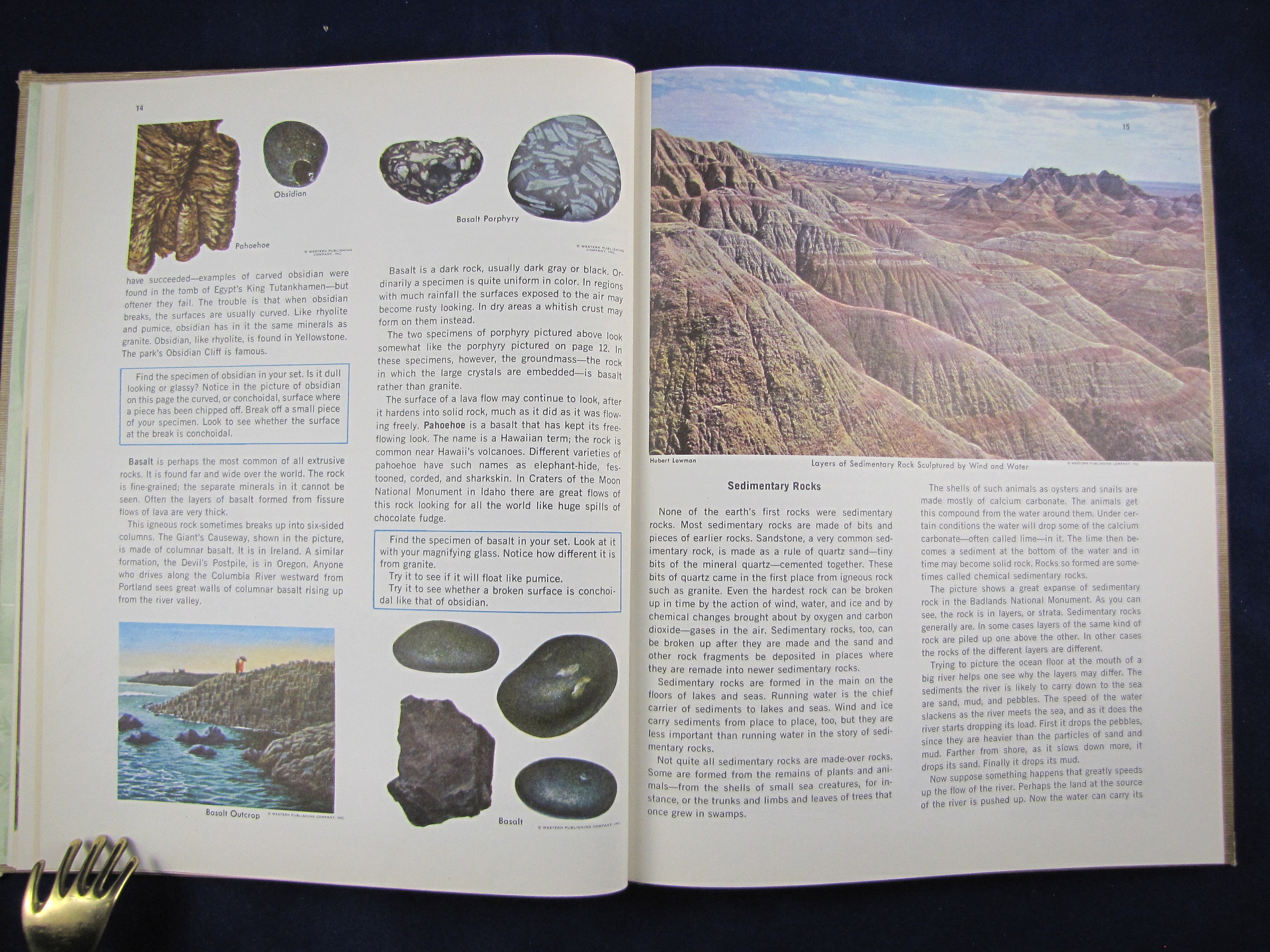 Exploring Geology // 1970 Hardback // Sears Golden Science - Etsy
