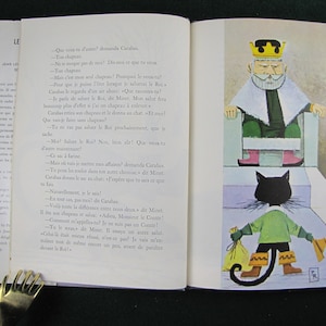 Le Chat Botte // 1961 Hardback W Jacket // French Version of Puss in ...