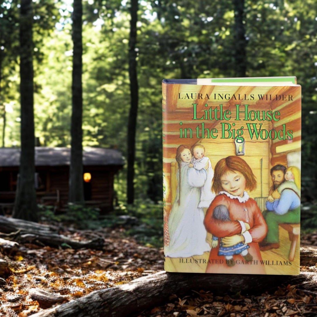 Little House in the Big Woods // 1981 Hardback W Jacket // Children's ...